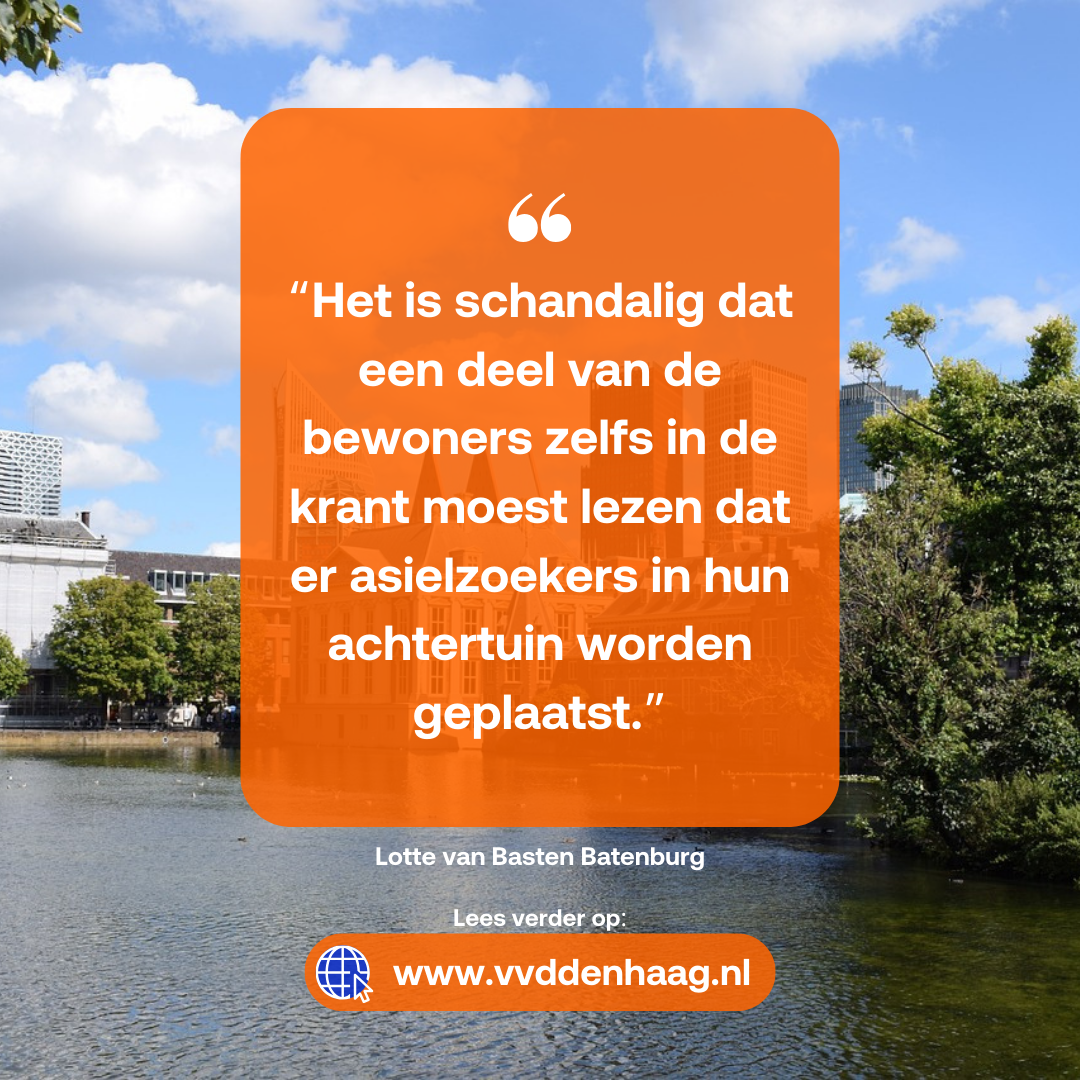 VVD wil geen opvang minderjarige asielzoekers tussen twee scholen - VVD ...